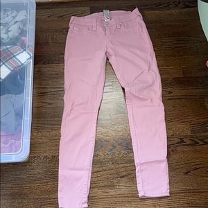 True Religion | Jeans | Pink Rare True Religion Jeans | Poshmark